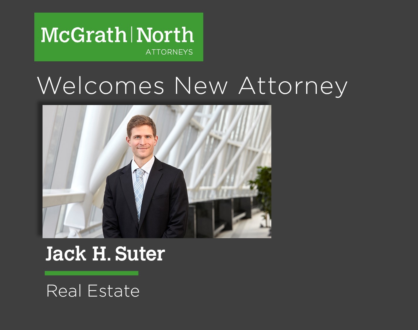 Jack H. Suter | Attorney | McGrath North Mullin & Kratz, PC LLO